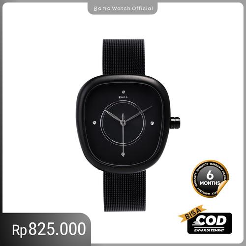 Jual Bono Watch Siena Luna Milanese Dark Black x Lozy Hijab - Kota ...