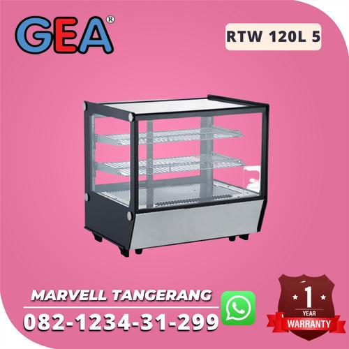 Jual GEA RTW 120L 5 Counter Top Cake Showcase Kulkas Display Kue - Kab ...
