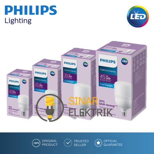 Jual PHILIPS Lampu LED TrueForce Essential 20W 25W 35W 45W - Bohlam Jumbo - TForce Ess 20W ...