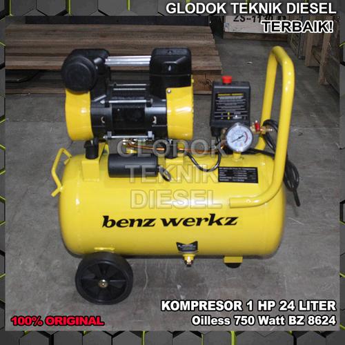 Jual IZUMI KOMPRESOR ANGIN OILLESS AIR COMPRESSOR 1 HP 24 LITER ...