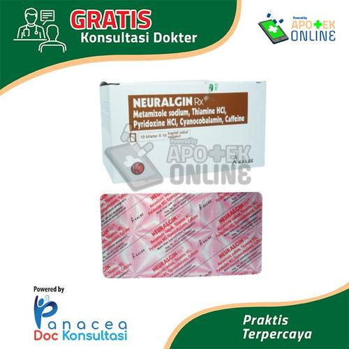 Jual NEURALGIN RX 500MG 1 STRIP 10 KAPLET - Kab. Situbondo - Apotek ...