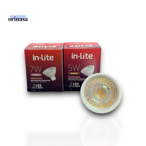 Jual Lampu Halogen LED MR16 InLite 5W/ 7W Putih Semu Kuning - Putih, 5W - Kota Bandung - orinasa ...