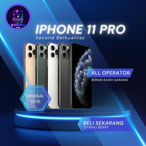 Jual iphone 11 pro 64gb All operator - 64 all provider - Jakarta Barat ...