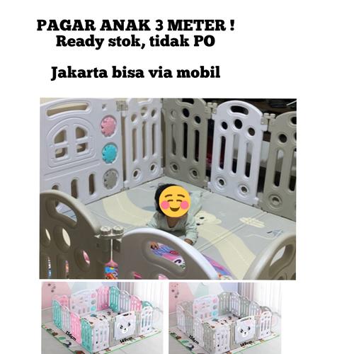 Jual Pagar Mandi Bola Pagar Bermain Anak Size Besar 312 cm x 298 cm ...