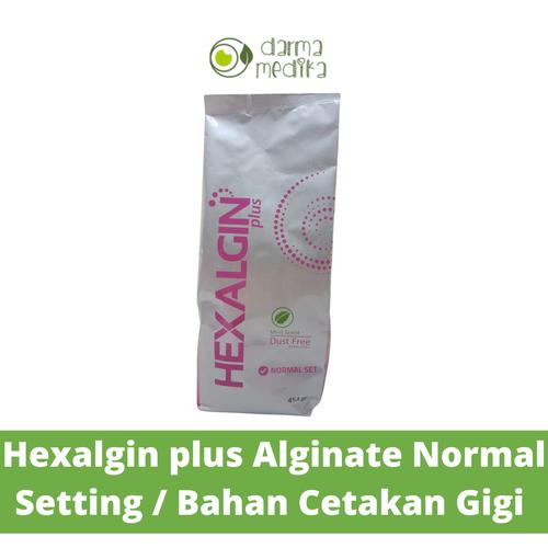 Jual Hexalgin Alginate Normal Setting / Bahan Cetakan Gigi 454 gr 454gr ...