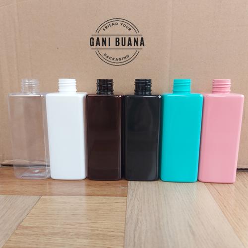 Jual BOTOL HS 250ML HITAM KOTAK/BOTOL HOLI 250ML HITAM PET - Hijau ...