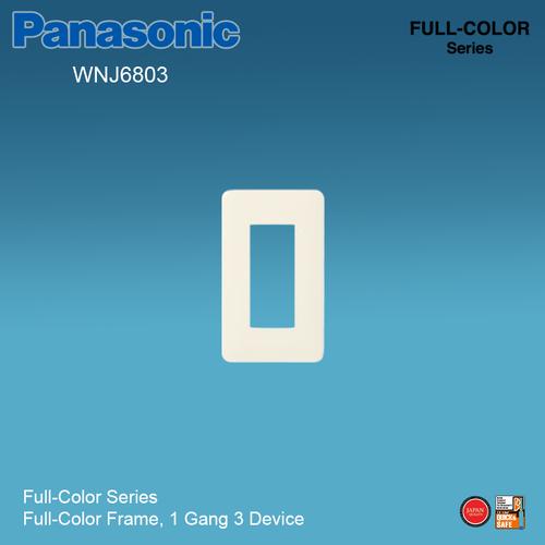 Jual Panasonic Full-Color Frame, 1 Gang 3 Device WNJ6803 - Jakarta ...