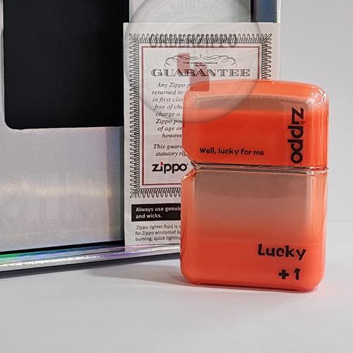 Jual Zippo Original Luminous Quicksand Lucky +1 Red Glow in The Dark ...
