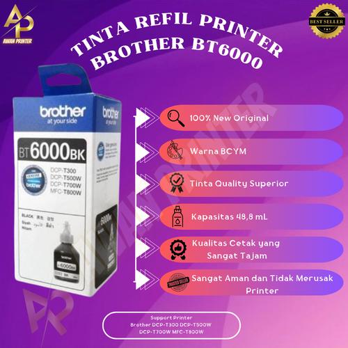 Jual TINTA BROTHER BT6000BK BT6000 BLACK - Jakarta Selatan - Awan ...