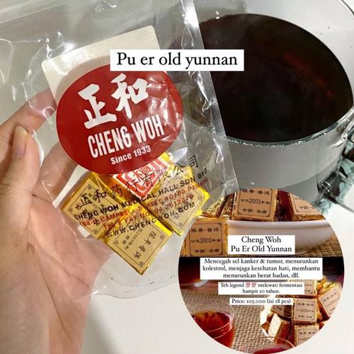 Jual Cheng Woh Pu Er tea Cheng Woh Pu Er old Yunnan - Jakarta Utara ...
