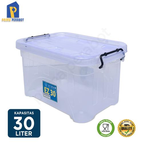 Promo Storage Box Multifungsi Box Container 30 L Transparan - Kota ...