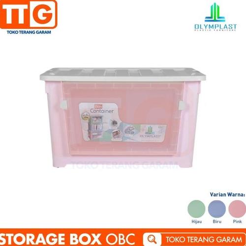 Jual OLYMPLAST OBC PLASTIC STORAGE CONTAINER BOX KOTAK PENYIMPANAN 62 ...