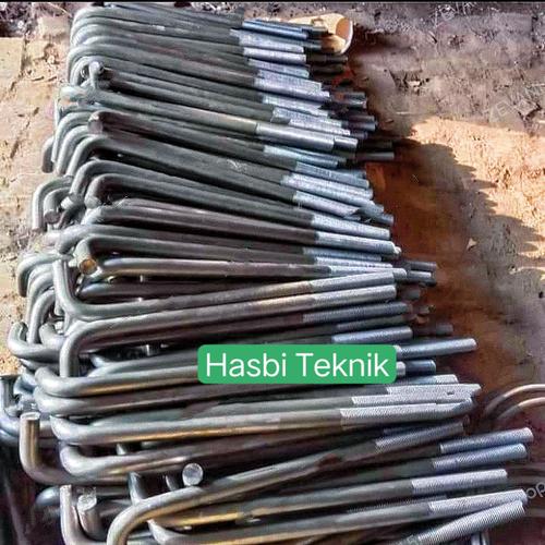 Jual ANGKUR L BAJA ST41 ( M22 x 80cm ) KUMPLIT 2MUR + 2 RING - Jakarta ...