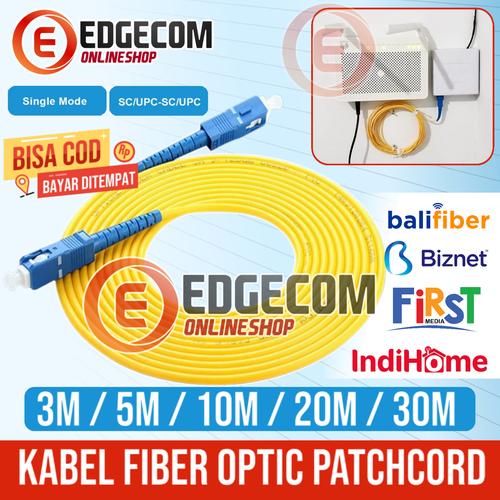 Jual Kabel Fiber Optic Internal Ethernet IndiHome Fiber Optic SC 10/20 ...