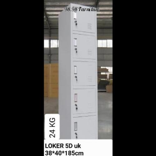 Jual Lemari Arsip Rak Buku Locker 5D Plat Besi Import - Kota Medan - L ...