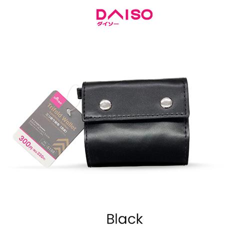 Jual Daiso Trifold Wallet -Synthetic leather- - Hitam - Jakarta Pusat ...