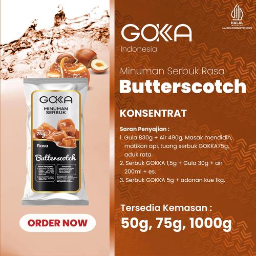 Jual ( Pilihan Varian Rasa A ) Gokka Powder 50gr / Bubuk Minuman Gokka ...