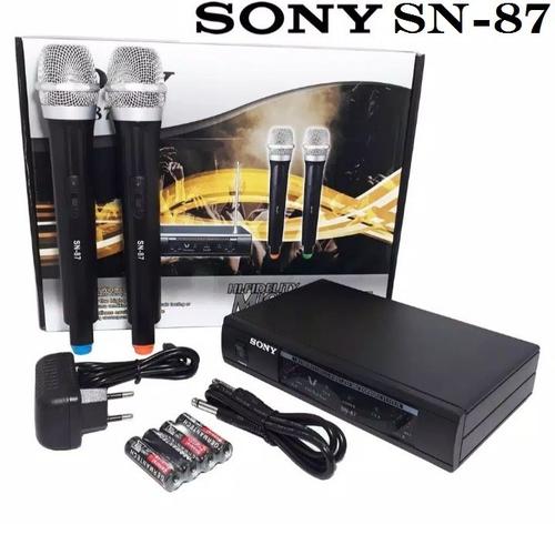 Jual Mic Wireless Sony SN-87 / SN87 Microphone Wireless Handheld - Box ...