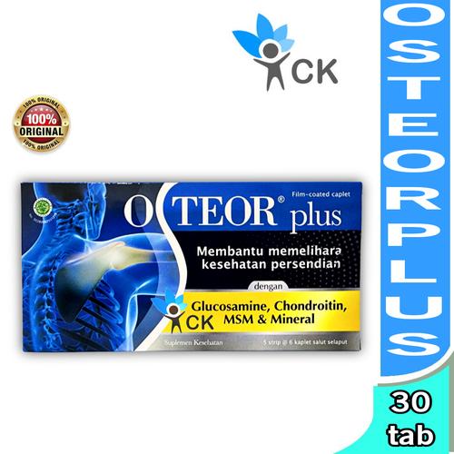 Jual OSTEOR PLUS BOX ISI 30 - suplemen kesehatan sendi dan tulang - Kab ...