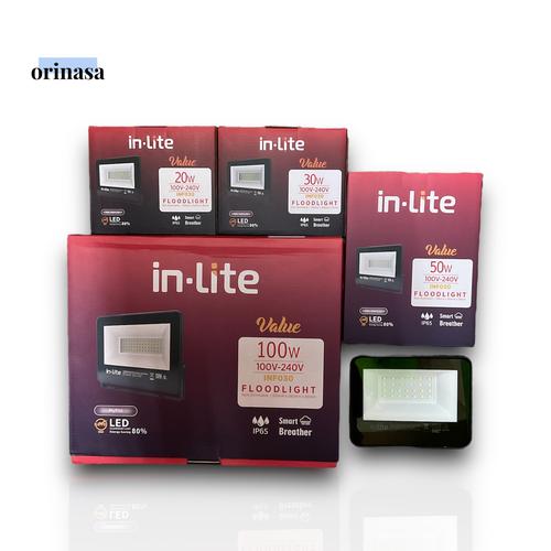 Jual Lampu LED Sorot InLite Value 10W 20W 30W 50W 100W 200W INF030 ...