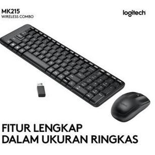 Jual Logitech Mk220 Combo Keyboard Dan Mouse Wireless Compact ...