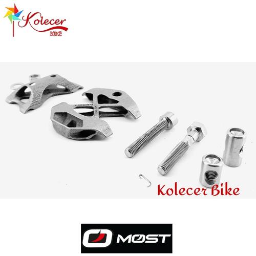 Jual Pinarello Most Dogma Saddle Clamp Titanium Kit AM Seatpost Sepeda ...