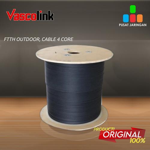 Jual VASCOLINK VL116 FTTH04BSWT DropCore FTTH Kabel FO SM 4Core 1KM ...