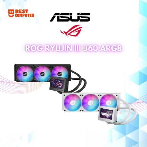Jual ASUS ROG Ryujin III 360 ARGB AIO CPU Cooler - 360mm with 3.5" LCD ...