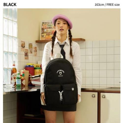 Jual LIFEWORK ARCHLOGO TWO POCKET BACKPACK - pink - Jakarta Pusat - Brand Korea | Tokopedia