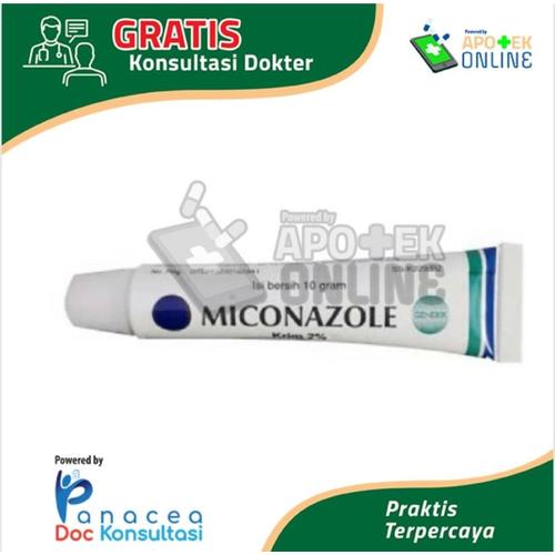 Jual MICONAZOLE NITRATE 2% CREAM 10 GR/SALEP ANTI JAMUR/KADAS/KURAP ...
