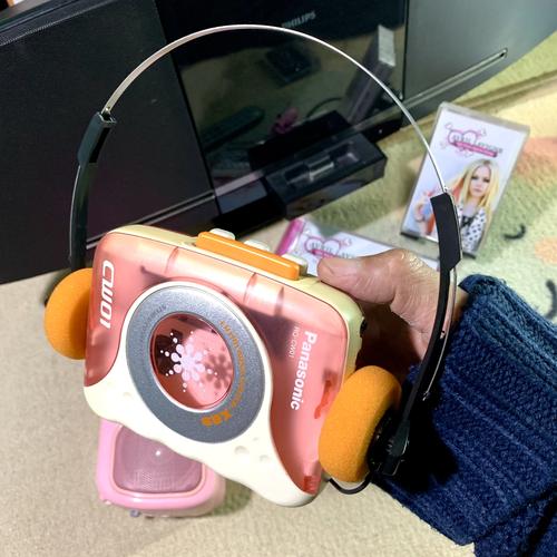 Jual Stereo cassette player panasonic RQ-CW 01 xbs pink transparent ...