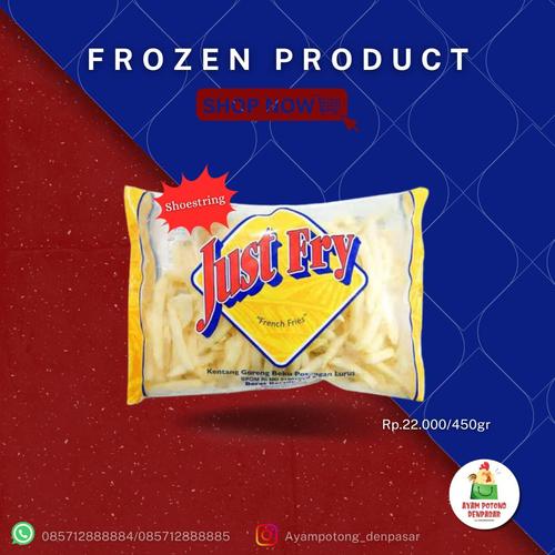 Jual kentang goreng 450 gram just fry - berbumbu - Kota Denpasar - ayam ...