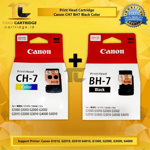 Jual Print Head BH-7 BH7 Black CH-7 CH7 Color Cartridge Canon G2010 ...