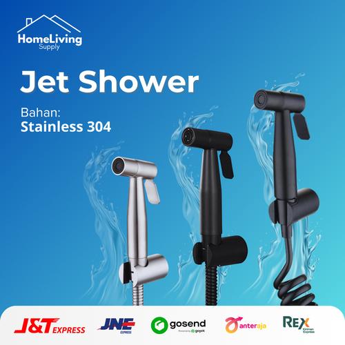 Jual jet shower toilet stainless sus 304 - Jet spiral - Jakarta Utara ...