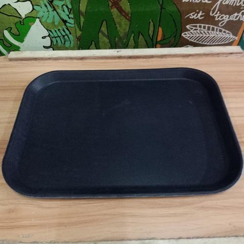 Jual Talam plastik hitam tebal segi 40 x 30cm sisi dalam anti slip ...