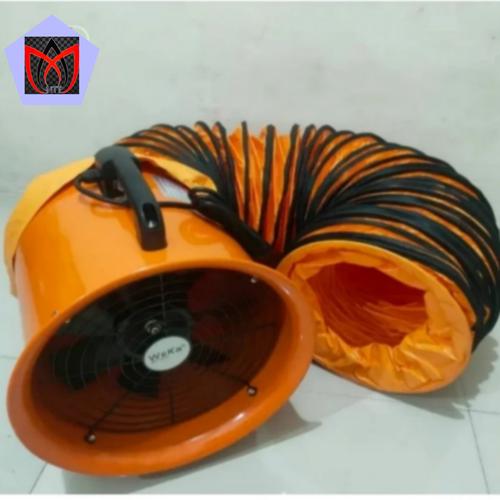 Jual Blower Portabel Ventilator 12 Inch + Duct Hose 10 Meter - Jakarta ...