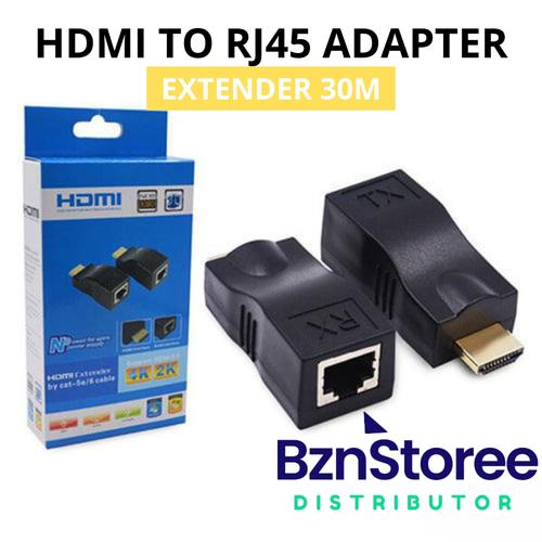 Jual HDMI Extender HDMI Extension Kable LAN Ethernet 30M RJ45 Lan Cat5 ...