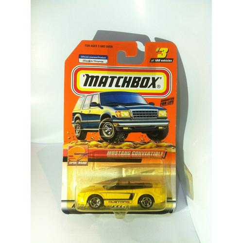 Jual Matchbox 2000 Open Road. 99 Mustang Convertible. No Matchbox 2000 ...