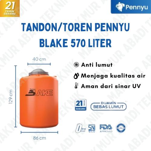 Jual Toren / Tangki / Tandon Air Pennyu Blake 500 Liter 570 Liter 3 ...