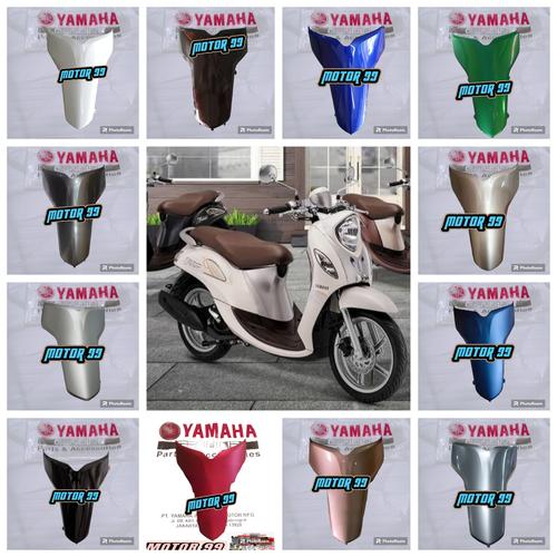 Jual cover kontak bawah fino fi putih original ygp - biru dof - Kota ...