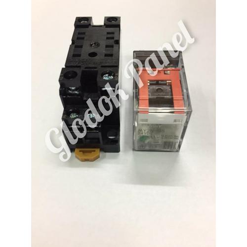 Jual Relay MY2N 220 VAC + Socket PYF08A-E Omron - Socket PYF08A-E - Jakarta Barat - Glodok Panel ...