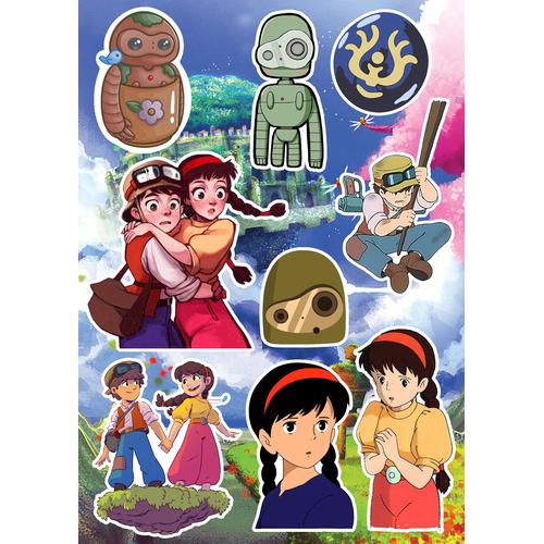 Jual Sticker Ghibli Stuido Totoro / Ponyo / Castle In The Sky ...