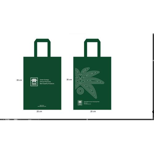 Jual Link Khusus Sablon Tas Spunbond Polos Hijau Tua 25x35 - Dewa Coco ...