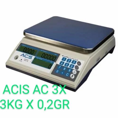 Jual COUNTING SCALE ACIS AC 3X SERIES / Timbangan digital 3kg x 0,2gr ...