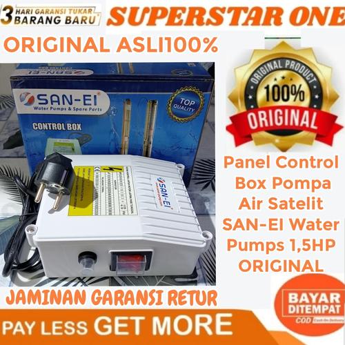 Jual Panel Control Box Pompa Air Satelit SAN-EI Water Pumps 1,5HP ...
