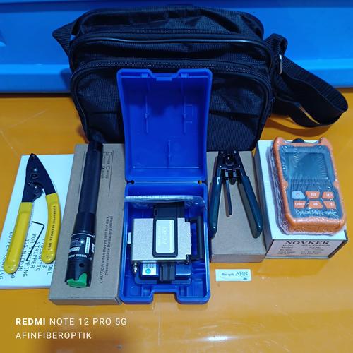 Jual toolkit set fiber optik/tollkit fiber optik sepaket/toolkit fiber ...