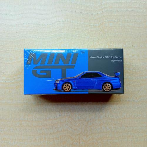 Jual Mini GT 531 - Nissan Skyline GT-R R34 Top Secret Bayside Blue ...
