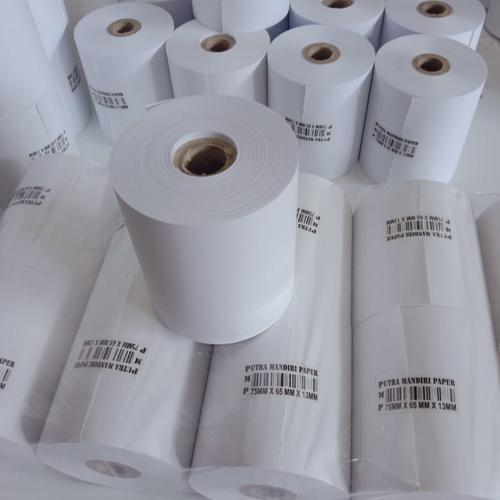 Jual kertas kasir 75x65 paket 10 Roll /kertas hvs 1ply - Jakarta Timur ...
