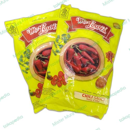 Jual Mc Lewis Chili sauce saos sambal sachet isi 25 pcs - Kota Malang ...