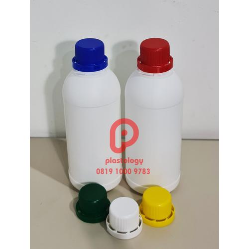 Jual Botol Labor 500ml 500gr / Agro 500 ml 1/2 kg HDPE -PUTIH KAPUR ...